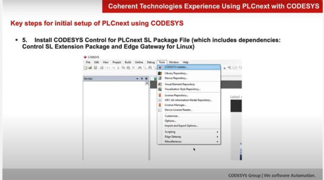 こんにちは！ CODESYS ①インストール編 | PLCnext Technology