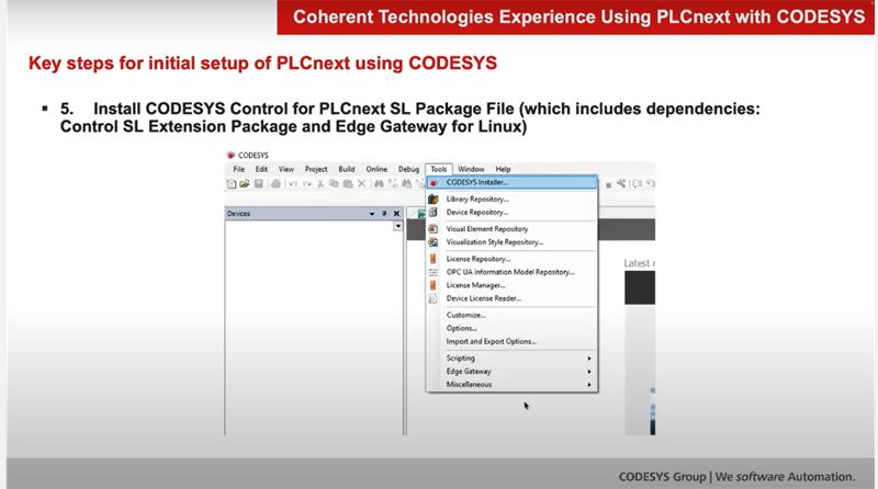 こんにちは！ CODESYS ①インストール編 | PLCnext Technology