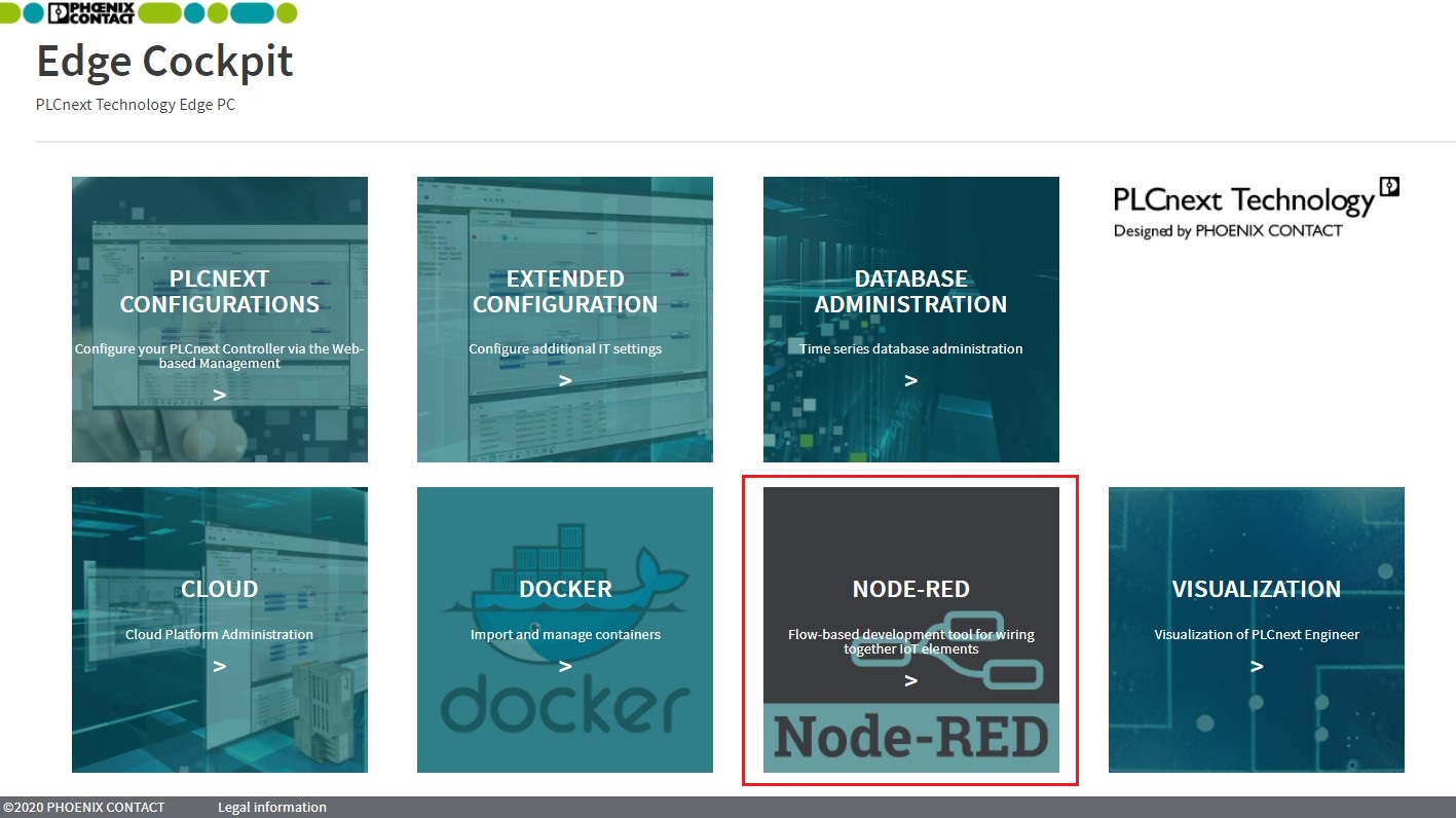 EPCへのNode-RED dashboardインストールおよび制御データ画面作成 | PLCnext Technology