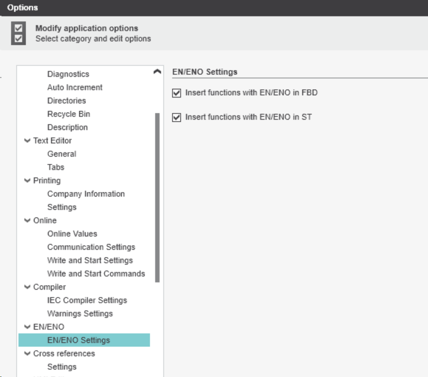 Functionの条件実行化(EN/ENO) | PLCnext Technology