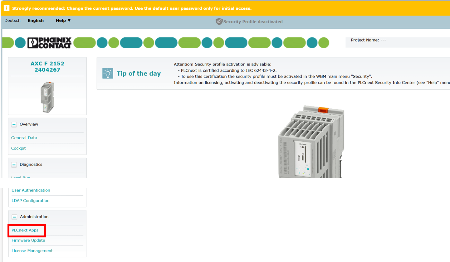 PLCnext ControlでNode-RED：その1 インストール編 (更新版) | PLCnext Technology