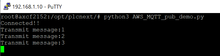 PLCnext と AWS IoT Core を Python でつなげてみた (1) | PLCnext Technology